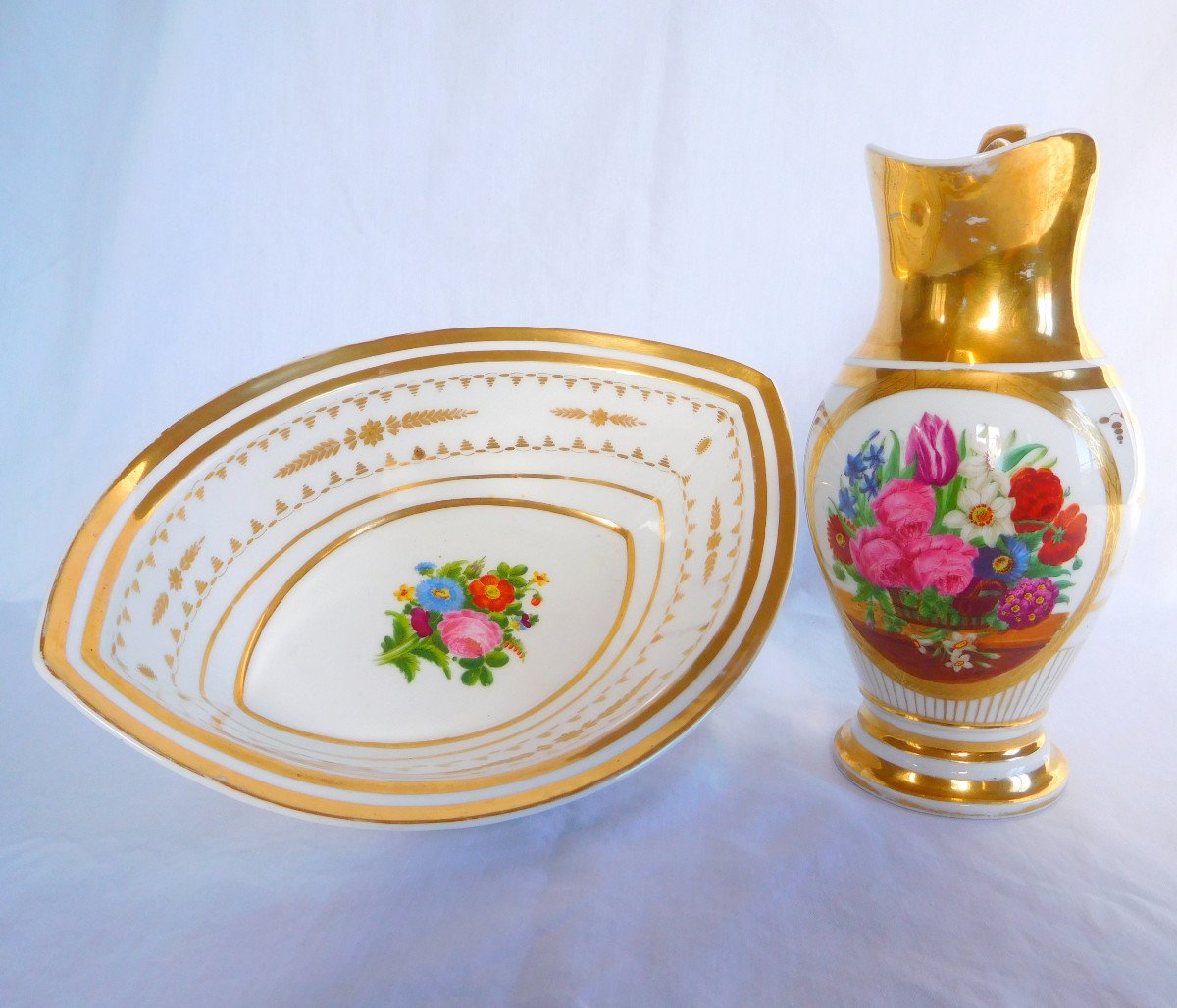 Proantic: Empire Paris Porcelain Hand Washing Set - Early 19th Century